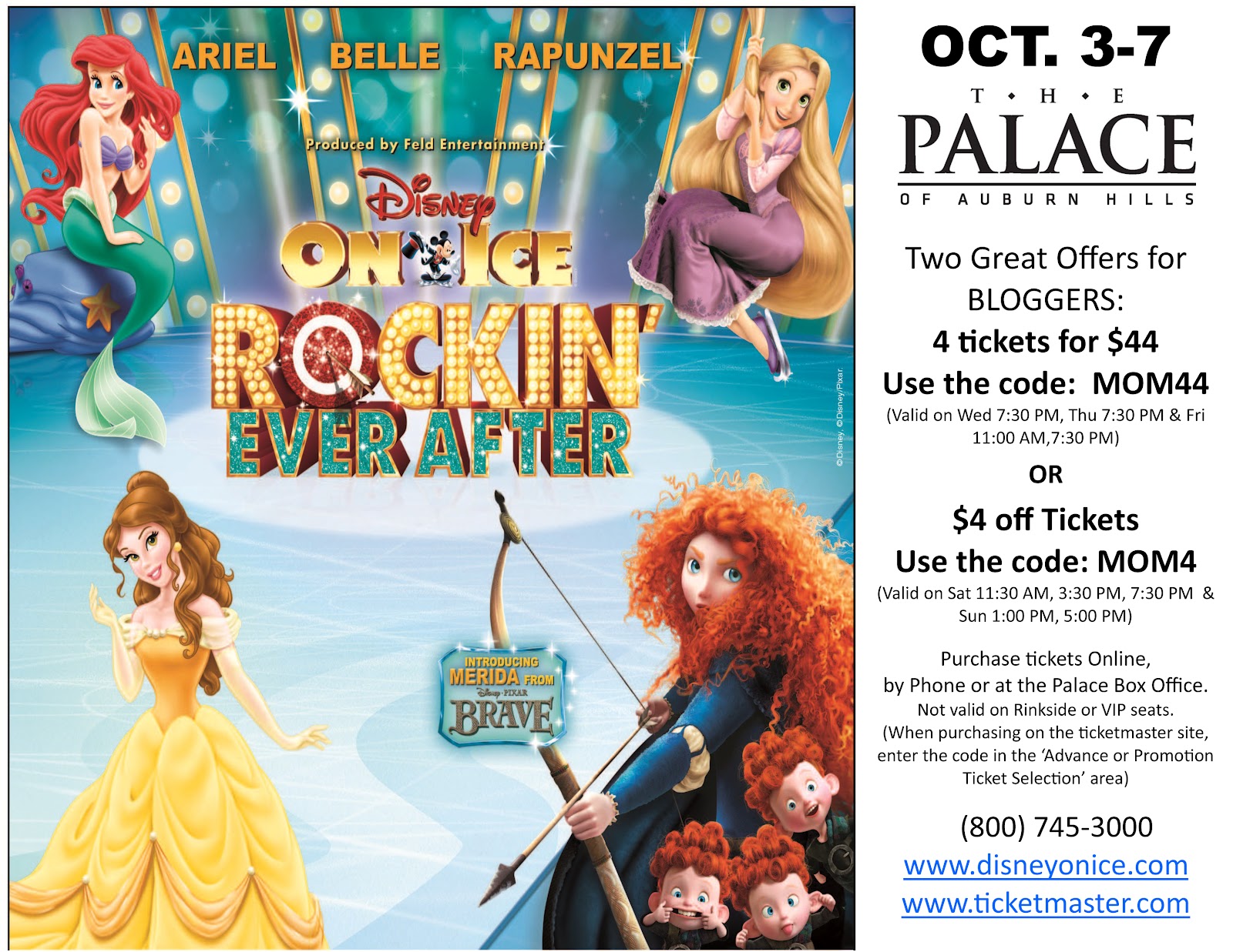 Katie's Nesting Spot: Coupon Code: Disney On Ice presents Rockin' Ever ...